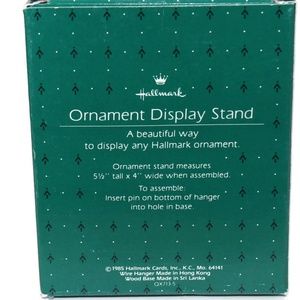Hallmark | Holiday | Vintage Hallmark 985 Ornament Display Stand | Poshmark
